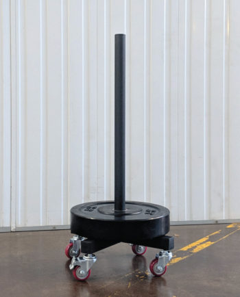 Rolling Bumper Plates Storage Rack | Gym Garage Brisbane